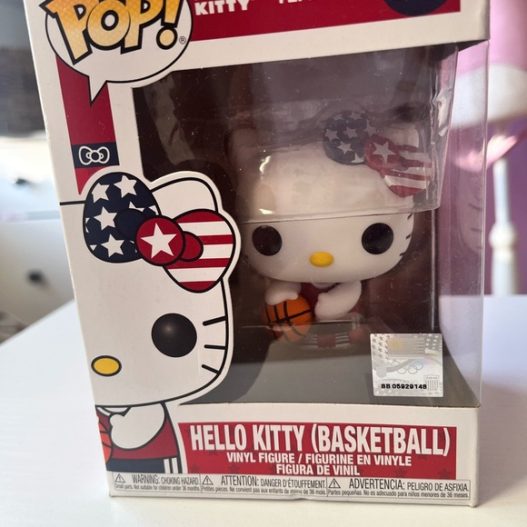 Funko | Other | Hello Kitty Team Usa Vinyl Figure | Poshmark